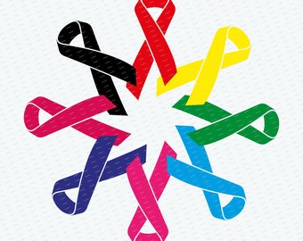 Alphabet SVG Letters Symbols Rainbow Numbers Bow SVG Clipart - Etsy