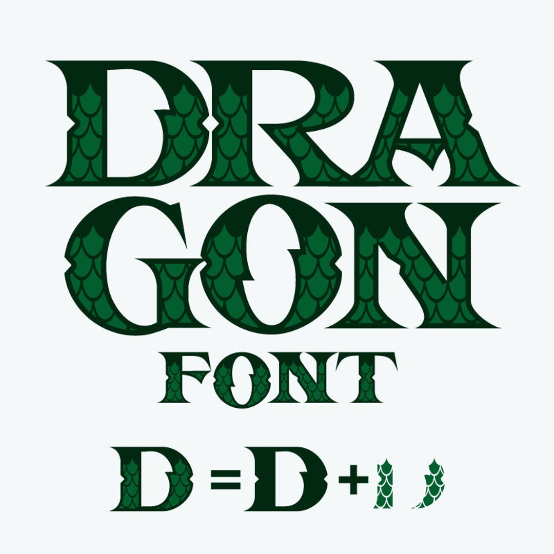 Dragon Font Svg Dragon Alphabet Svg Dragon Letters Svg Dragon Scales ...