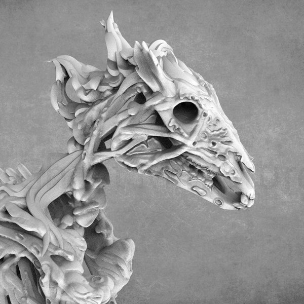Skeleton Horse - Etsy