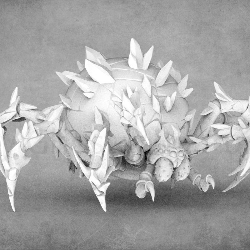 Ice Spider Miniature - Etsy