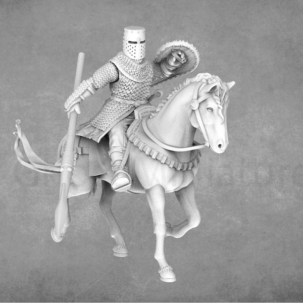 Medieval Cavalry 28mm - Etsy