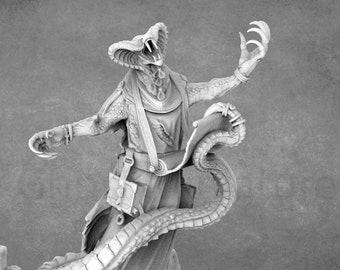 Snakeman Miniature - Etsy