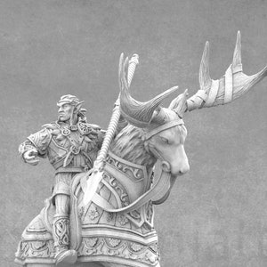 Glaive, Son of Faeren, Elf of the High Hollow | Stunning Elf Miniature ...