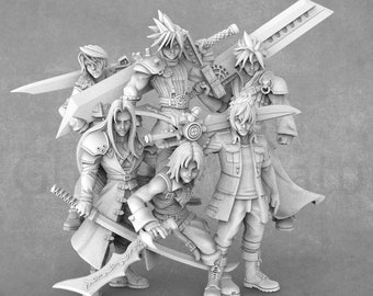 28mm Anime Miniatures - Etsy