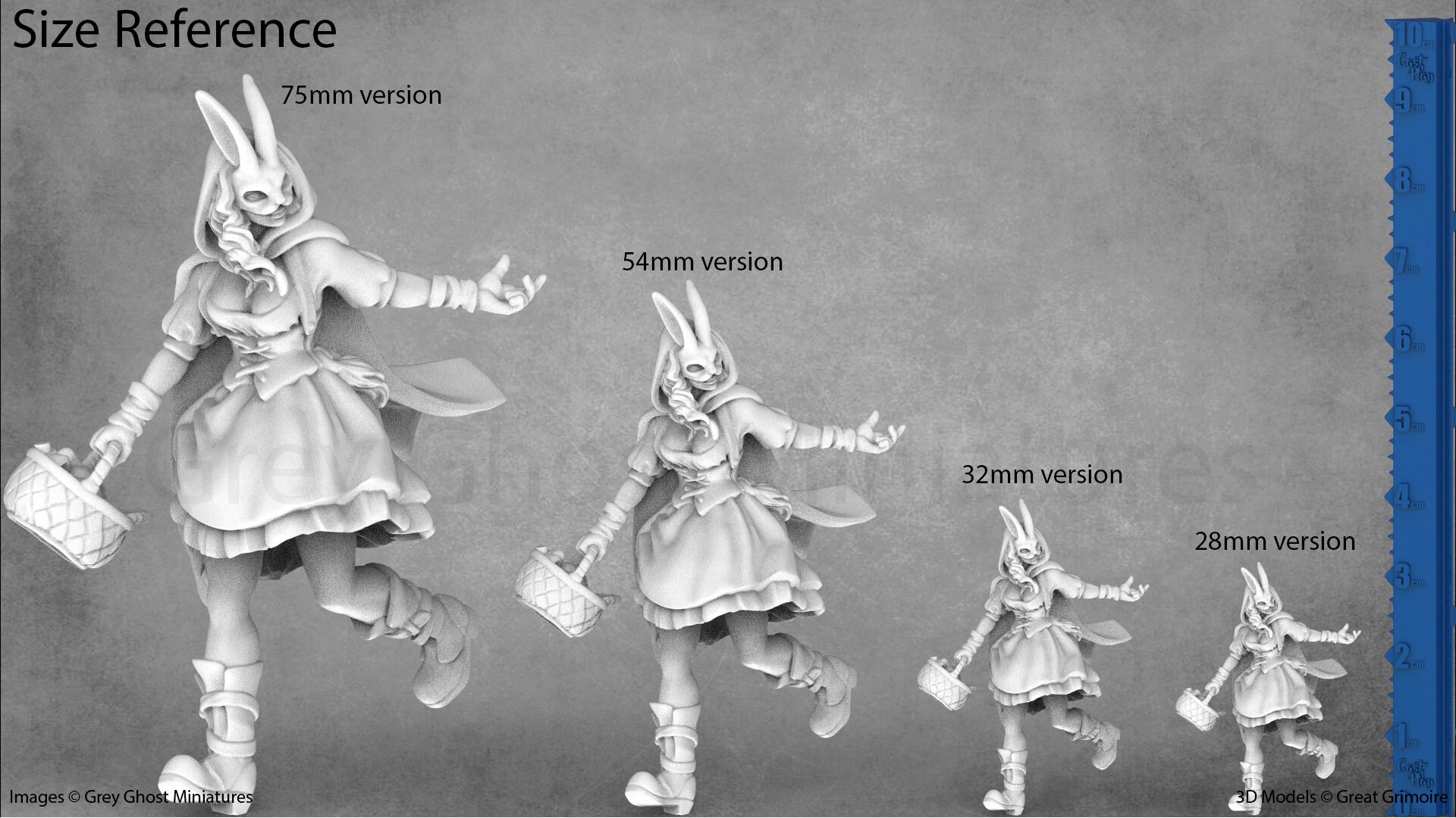 Red Riding Hood Miniature | Fairy Tale Miniature | Great Grimoire - Etsy