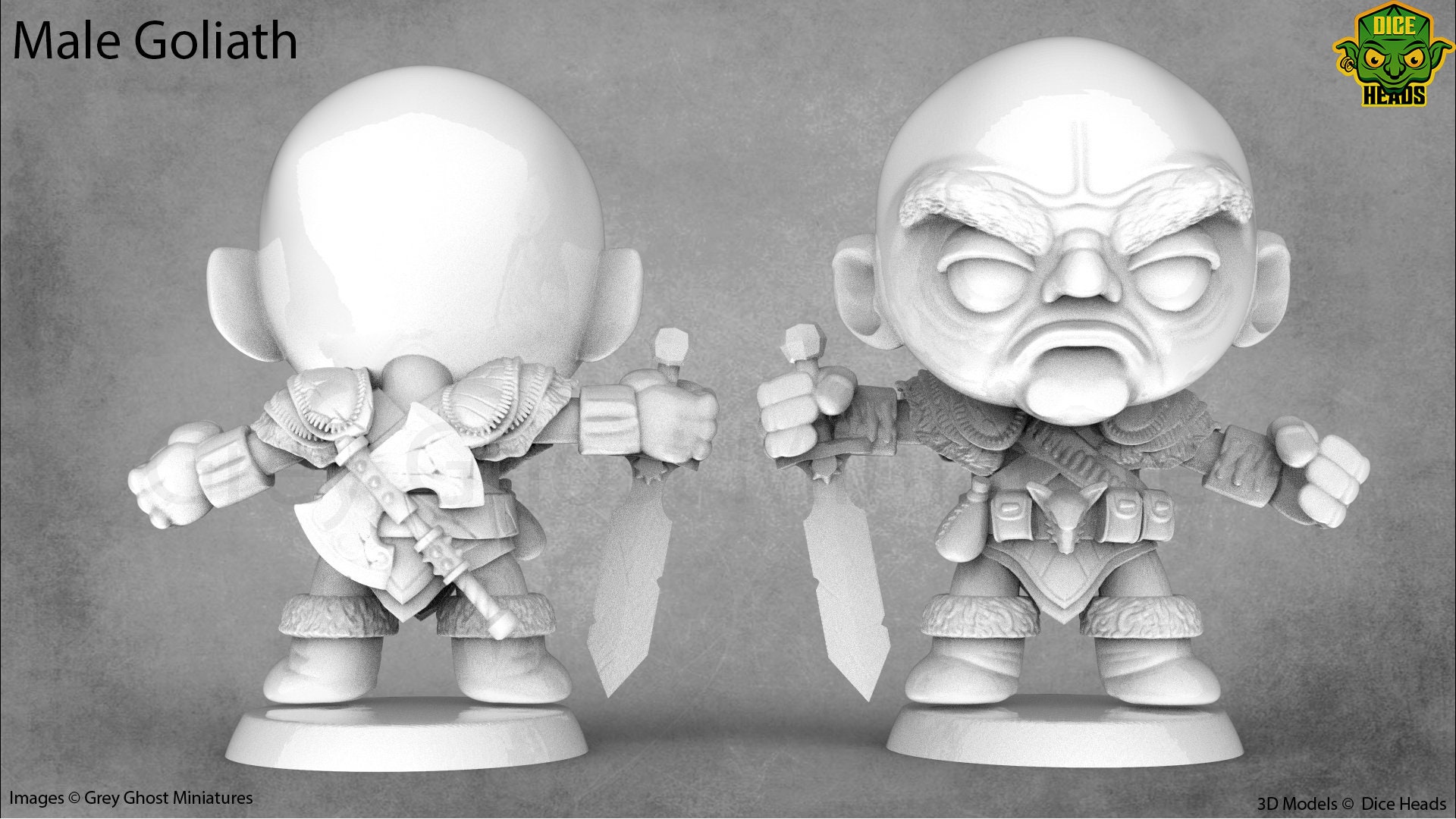 Chibi Giant-kin Models Giant Miniatures Chibi Giants - Etsy UK