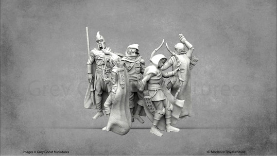 Dead Elf Miniatures Dead Elves Dying Elves Dead Elf | Etsy