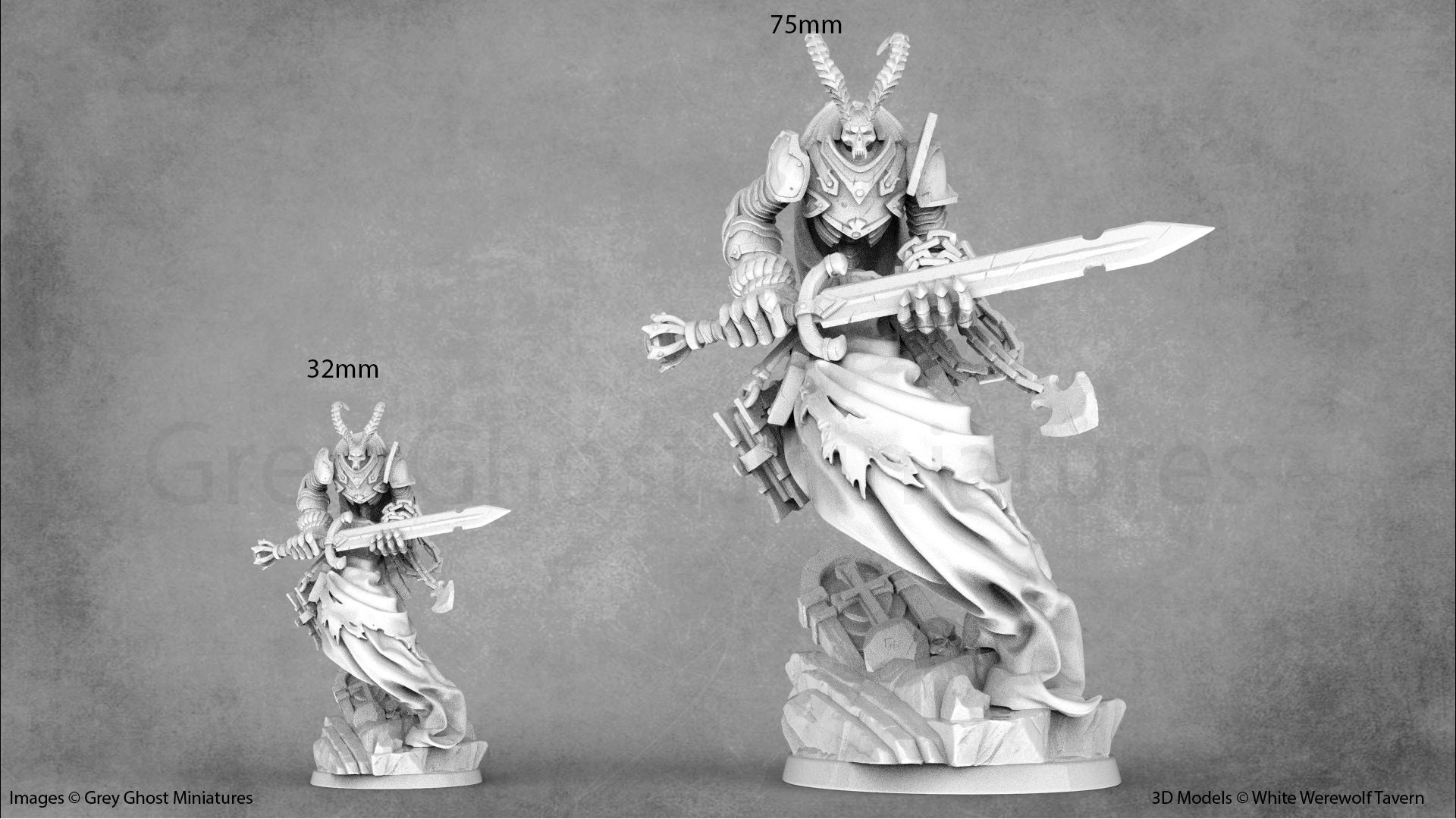 Incredible Wraith Miniature Wraith Model 32mm Miniature | Etsy