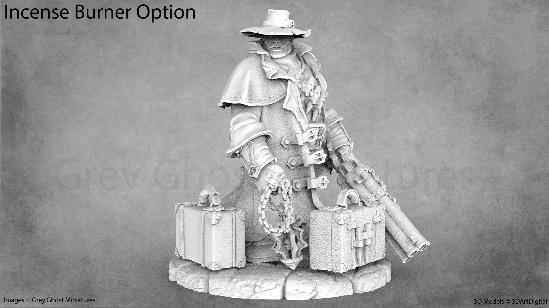 Vampire-hunting Ogre Ogre Miniature the Bringers of Quiet - Etsy