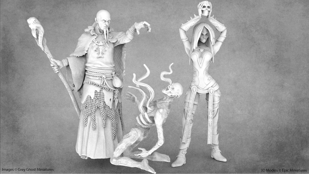 Eldritch Darkness | Lovecraft Cthulhu Miniatures | Epic Miniatures - Etsy
