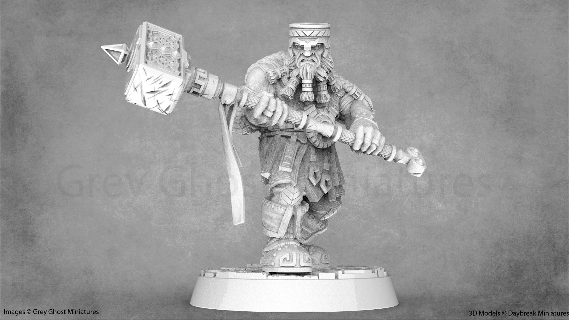 Kigan Krust Dwarf of the Dark Deep Stunning Dwarf Miniature - Etsy