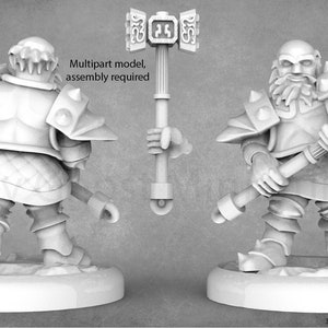 Gray Dwarves of the Underdark| Duergar Miniatures | Evil Dwarf Minis ...