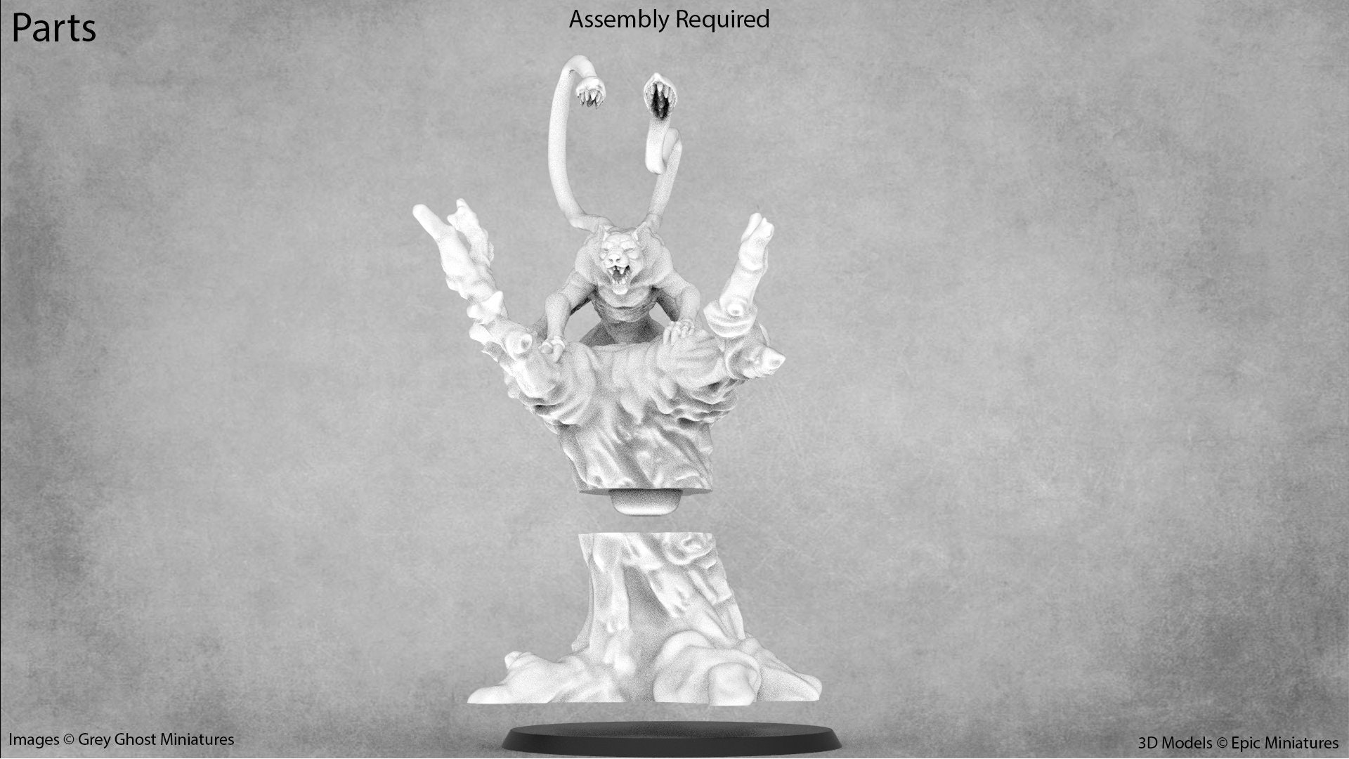 Displacer Beast Set D&D Displacer Beast Miniatures Epic - Etsy