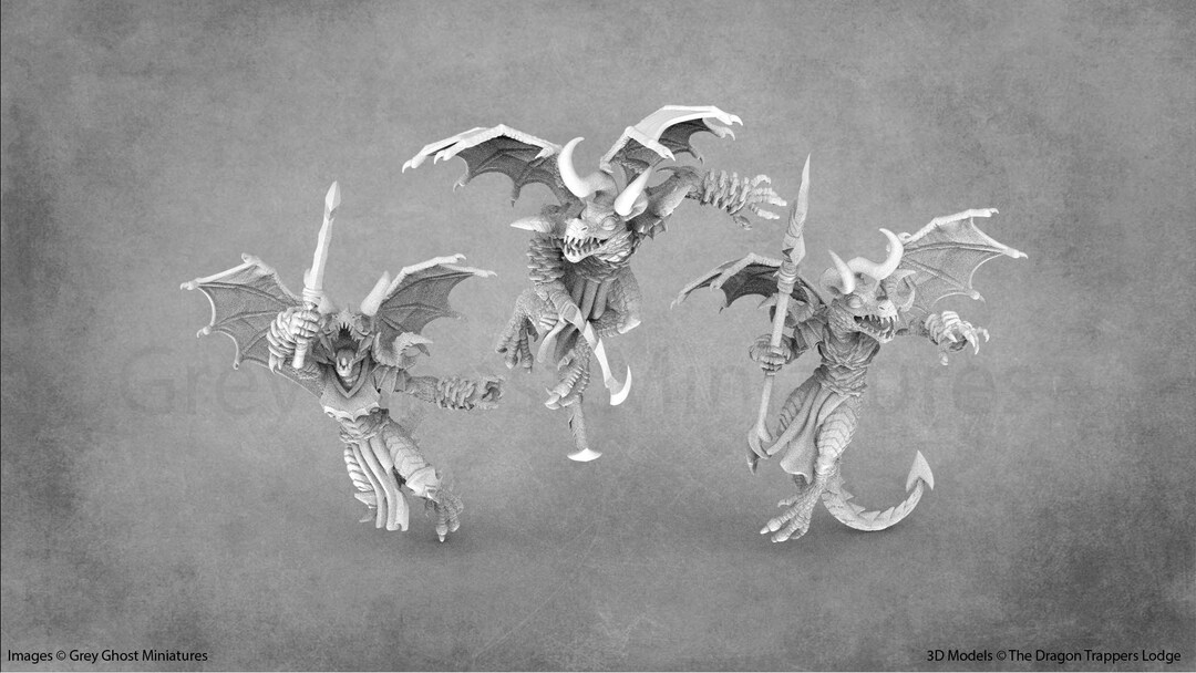 Fiendish Kobold Miniatures Dragon Trappers Lodge - Etsy