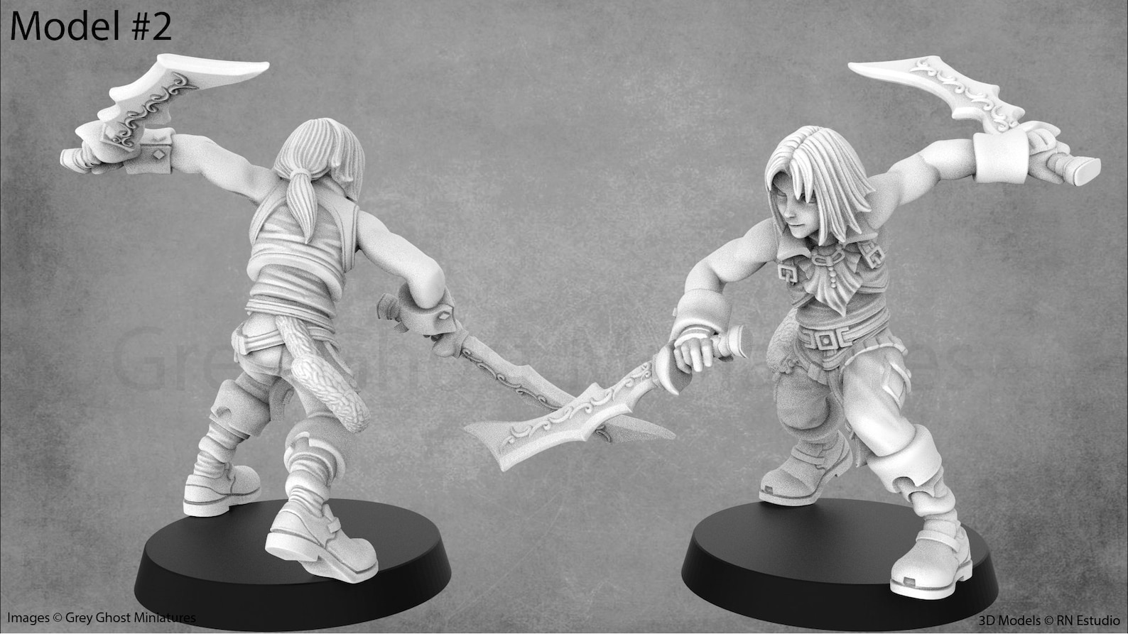 Anime-styled Miniatures Set: 28mm/35mm Resin Models - Etsy