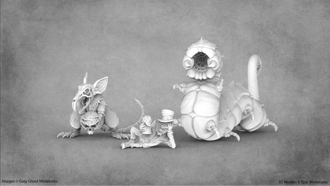 Fantasy Monster Miniatures | Epic Miniatures - Etsy