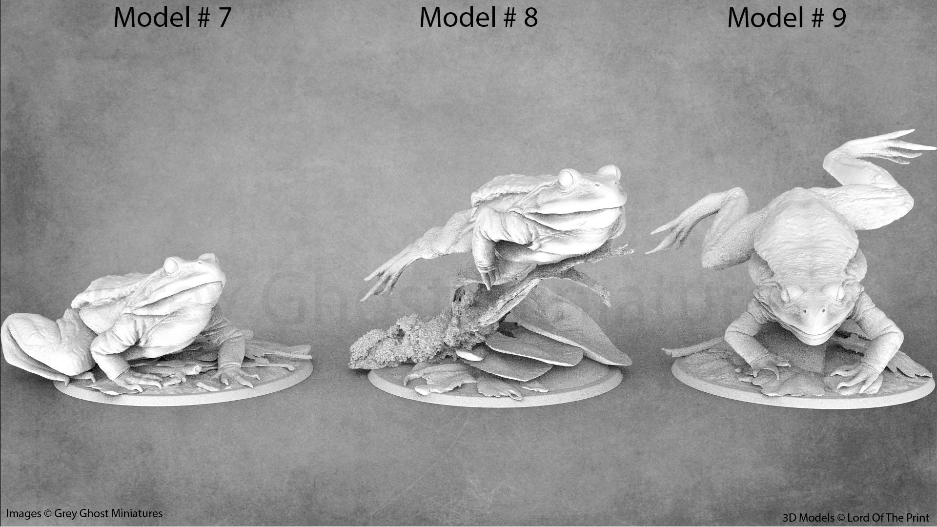 Frog Rider Miniatures | Mousefolk Miniatures | Lord of the Print - Etsy