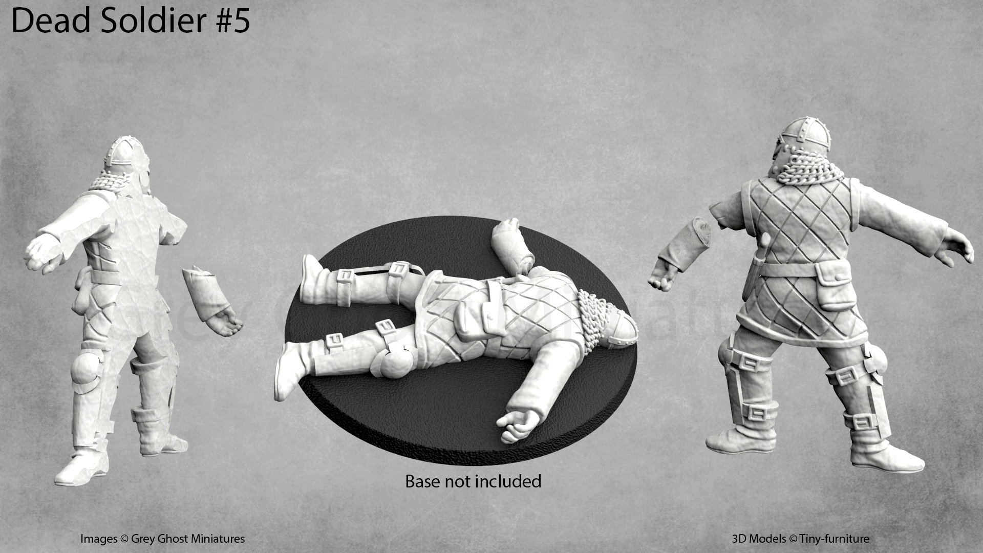 Dead Miniatures | Dead Soldiers | Corpse Miniatures | Battlefield ...