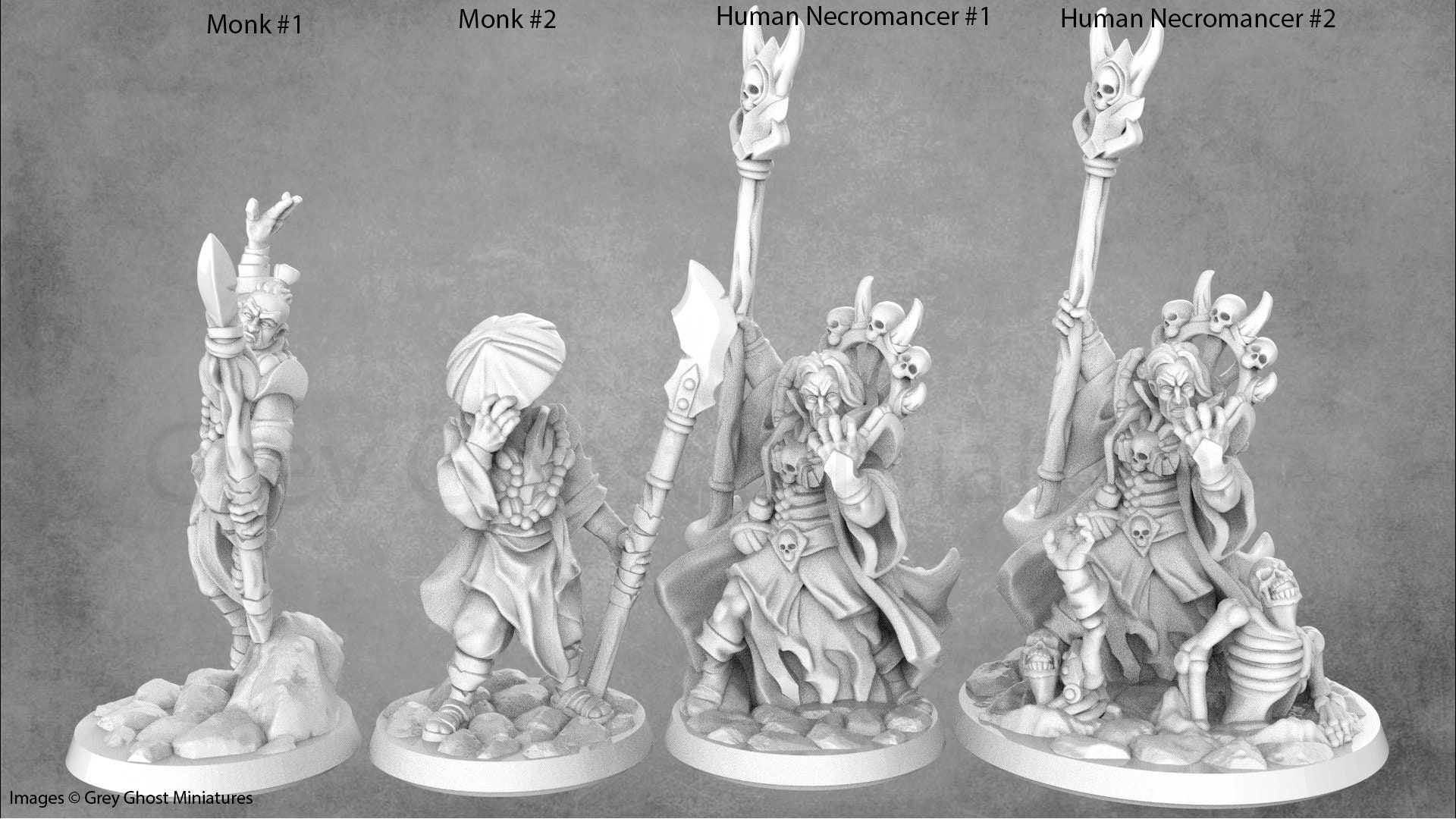 Assorted Male Characters for D&D Bard Druid Ranger | Etsy