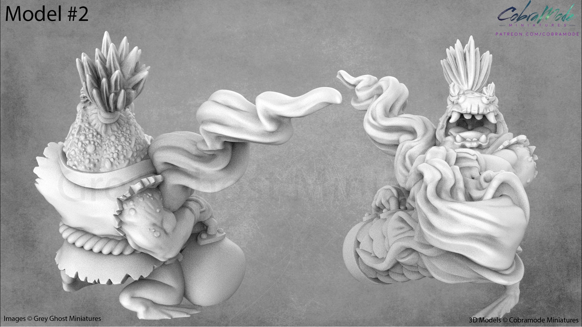 Artillery Hikihiru Hikiga Frog Ogre Toad Miniature Gunner | Etsy