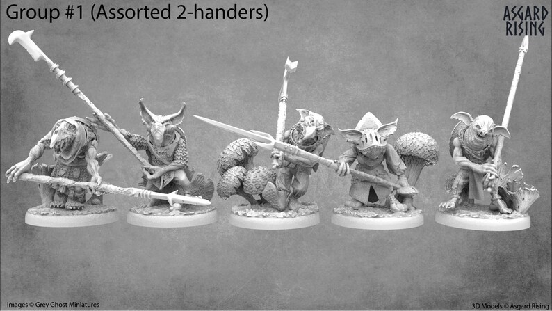 Swarms of Goblins Fantastic set of modular goblin miniatures | Etsy