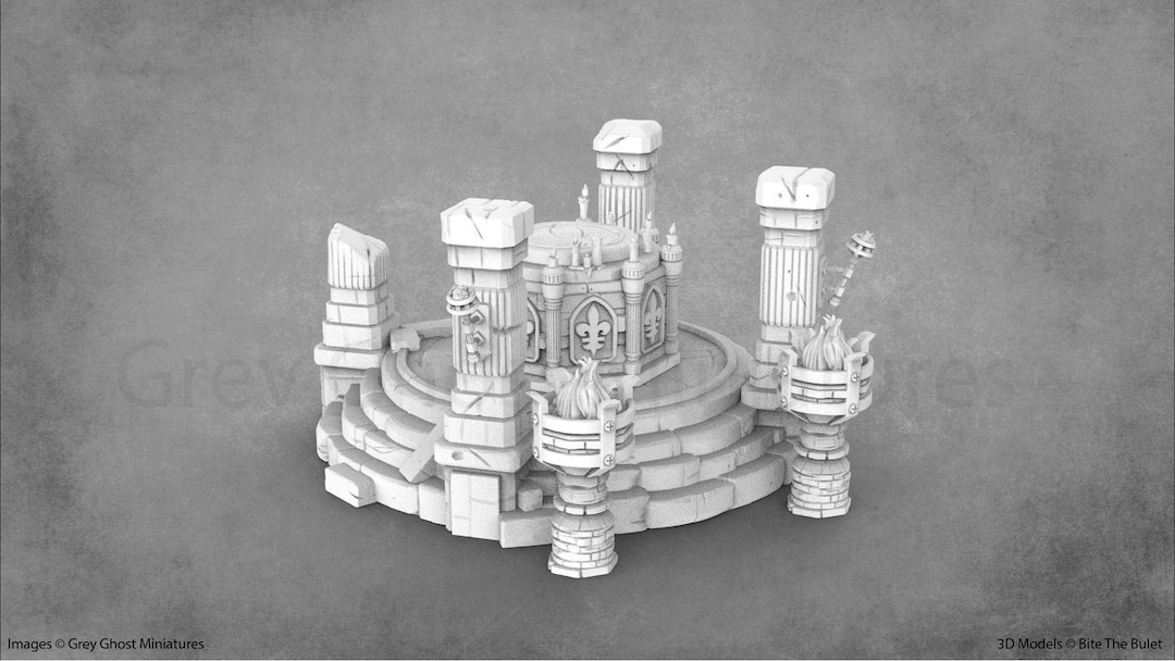 Summoning Altar | Holy Relic Terrain | Quest Target | Bite the Bullet ...