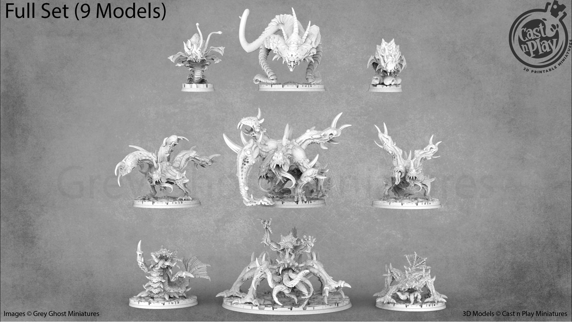 Demon Swarm Mininatures Demon Miniatures Cast N Play - Etsy Australia