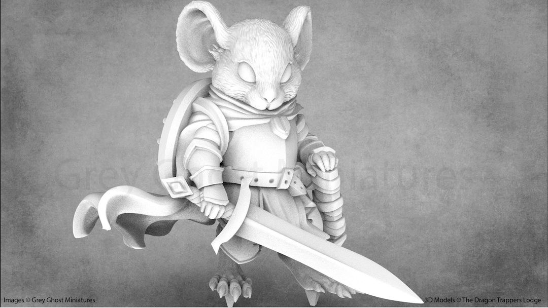 Cute Mousefolk and Terrifying Ratfolk | Fantasy Miniatures for Your ...