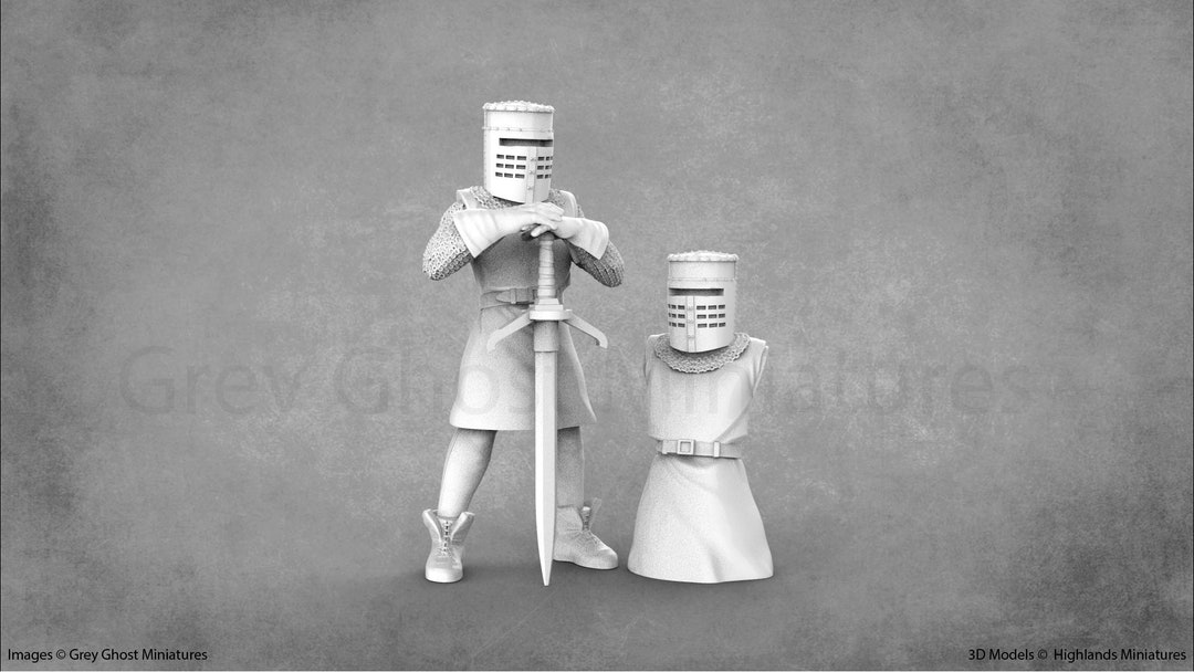 It's Just a Flesh Wound the Black Knight Miniature Monty Python's Holy ...