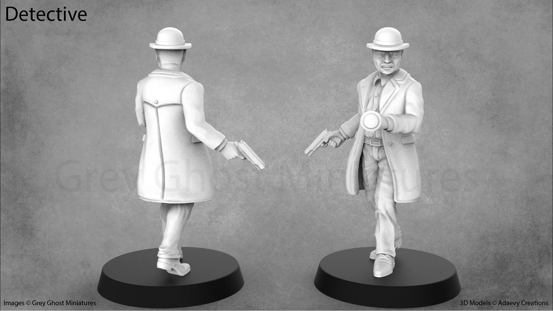 Innsmouth Investigators | 1920s Miniatures | Artist | Gangster ...