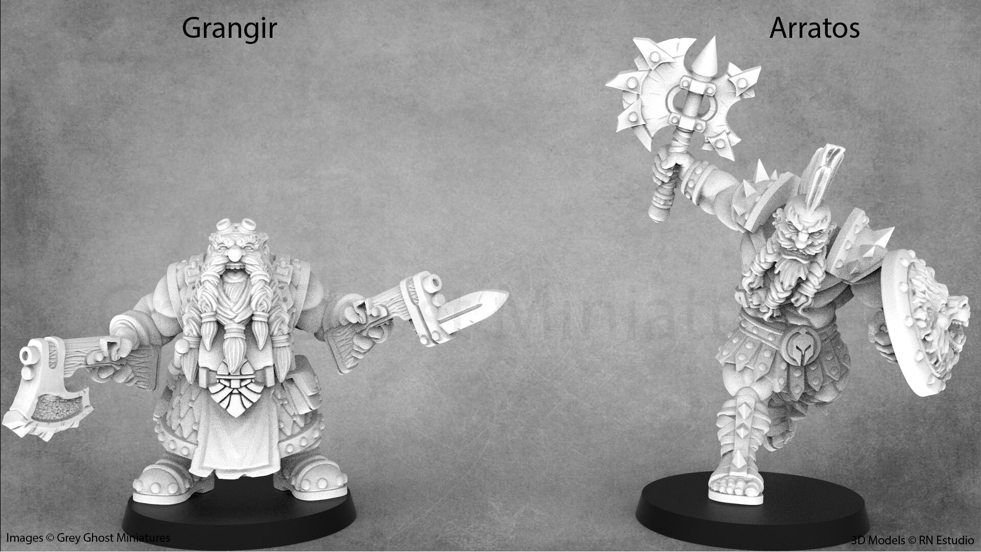 Fantastic Set of Dwarf Miniatures 28mm Dwarves 32mm - Etsy