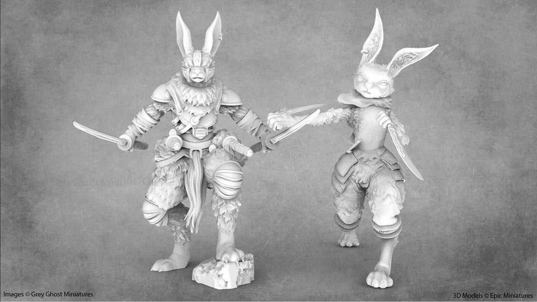 Fantasy Rabbitfolk Miniatures | Epic Miniatures - Etsy