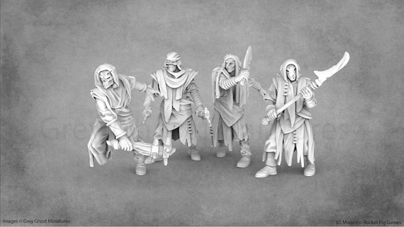 Reaver Leper Undead Ghouls 28mm Miniature 32mm Miniature | Etsy