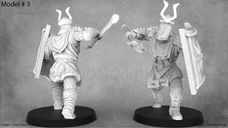 Easterling Miniatures | Archers | Warriors | Fighters | Dnd Mini - Etsy
