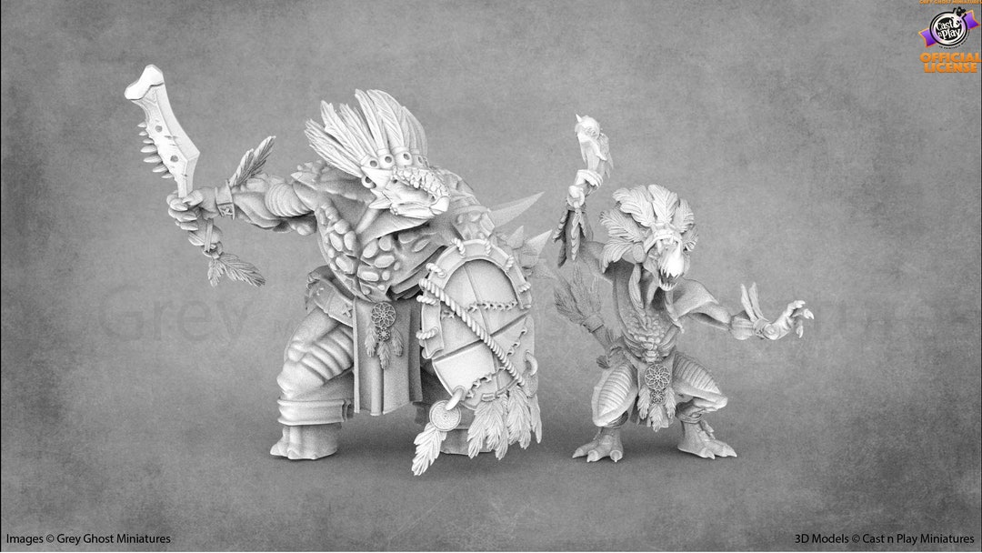 Prehistoric Heroes: 3D Printed Dino Figures for D&D Roleplaying Fun ...
