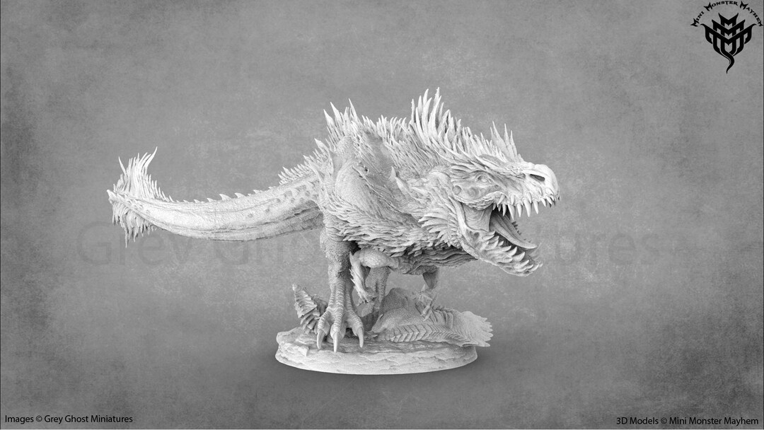 Insane T-rex Miniature! | Dinosaur Miniature | Mini Monster Mayhem - Etsy