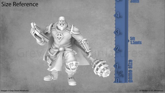 Role Playing Miniatures Toys Cleric Miniature STL Miniatures etna.com.pe