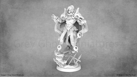Nikolas Vampire Warlock 28mm Vampire Miniature 35mm - Etsy