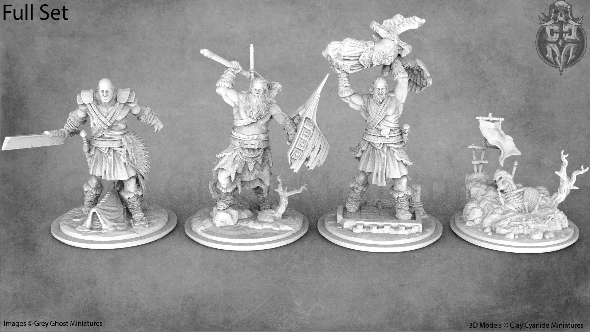 The Nephilim Fallen Angels Miniature Models Clay Cyanide - Etsy