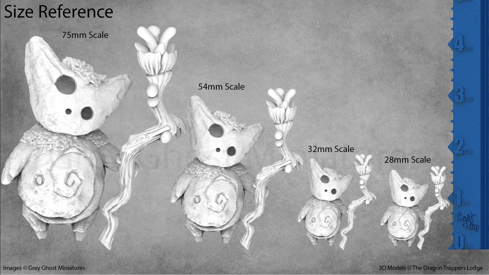 Kodama Miniatures Japanese Folklore Spirit Dragon Trappers - Etsy