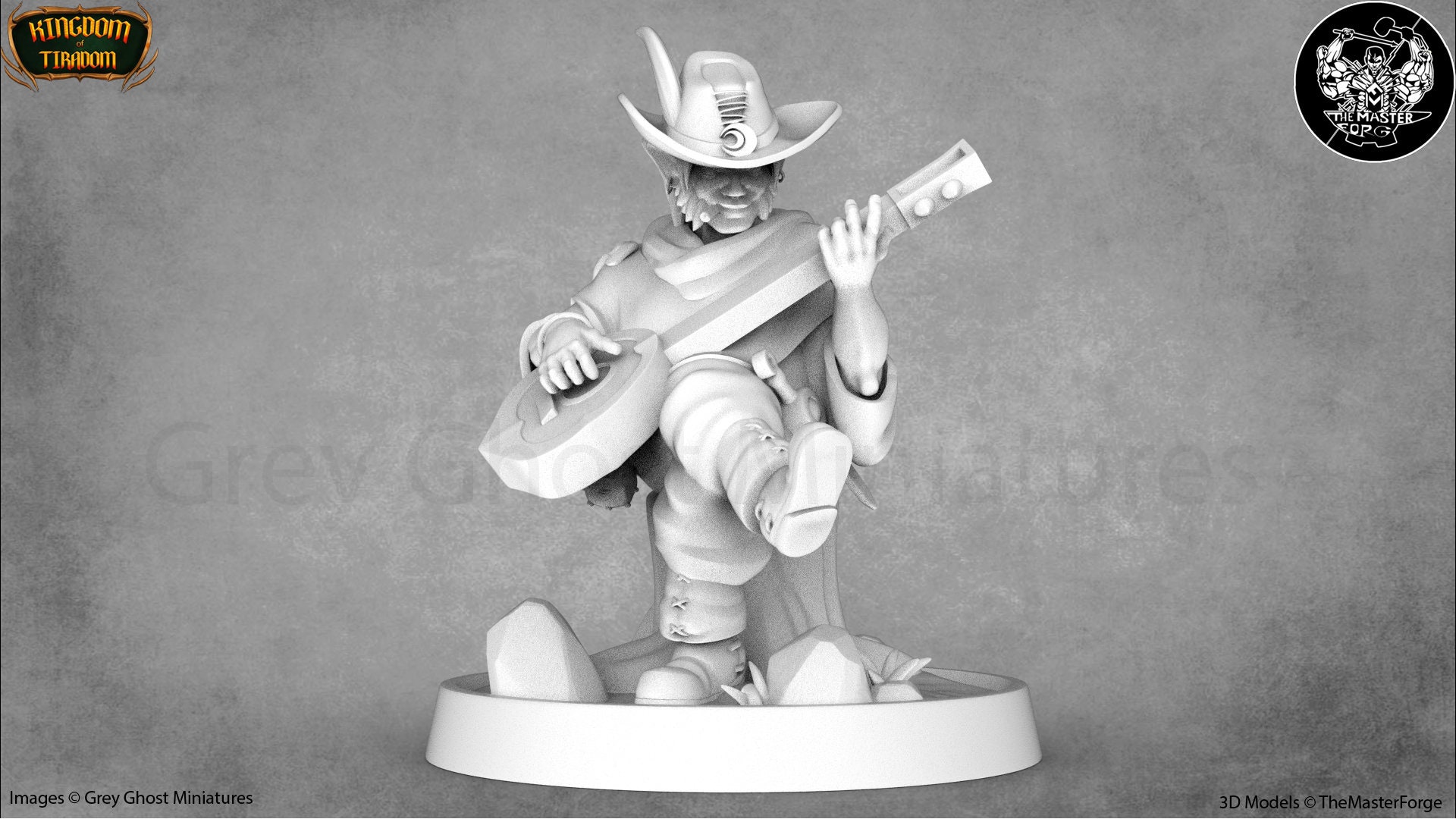 Bard Miniature Lute Player Minstrel Miniature Dnd Mini - Etsy