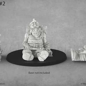 Dead Dwarf Miniatures Dead Dwarves Dying Dwarves Dead Dwarf Durin's ...