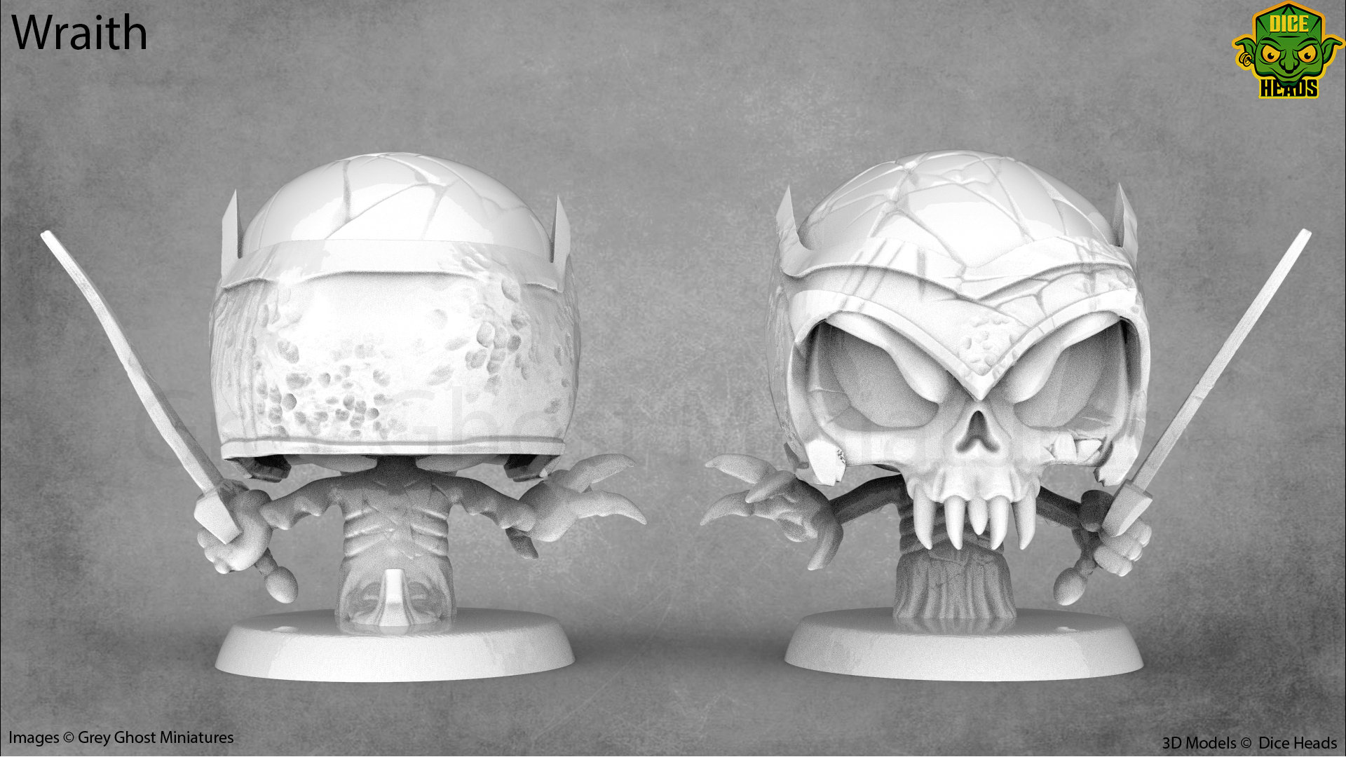 Role Playing Miniatures Toys & Games Chibi Lich Chibi Zombie Chibi ...