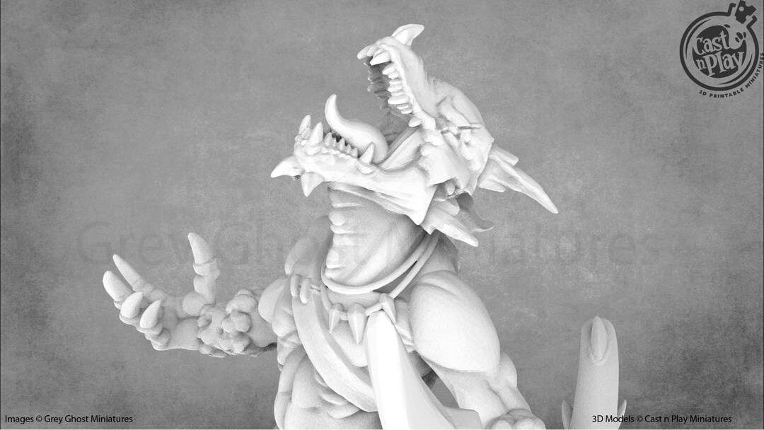 Icewind Kobold Miniatures Frozen Lands par Cast n Play Kobold ...