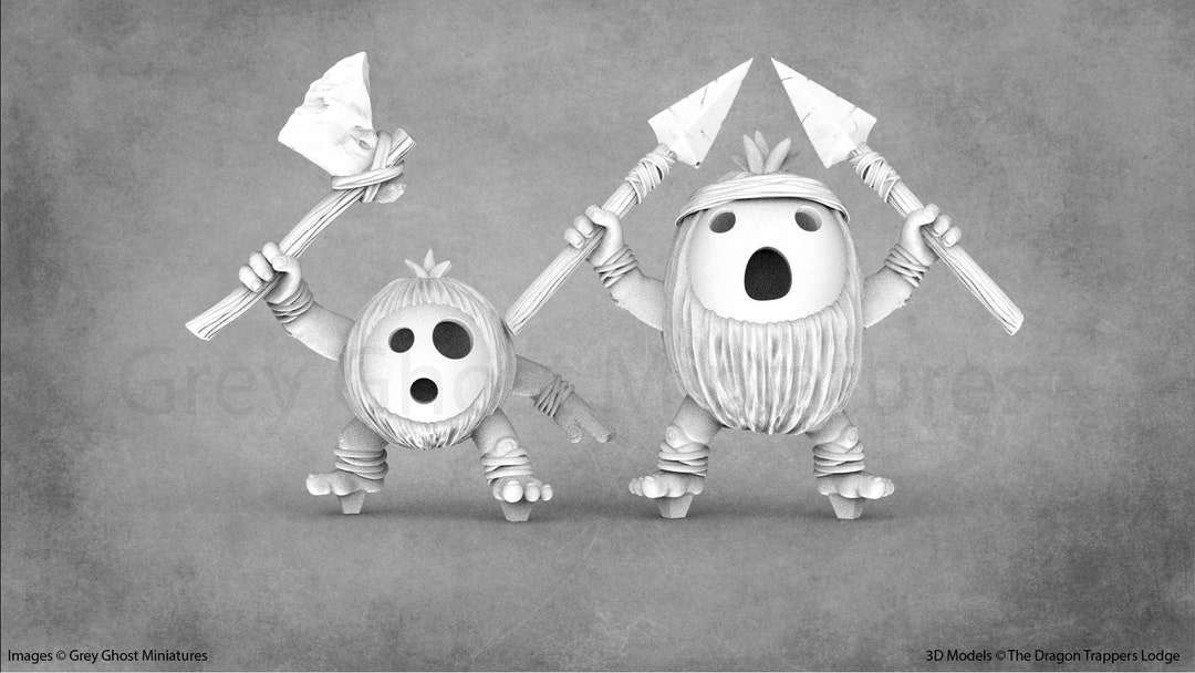 Kakamora, Coconut Monsters | Dragon Trappers Lodge - Etsy