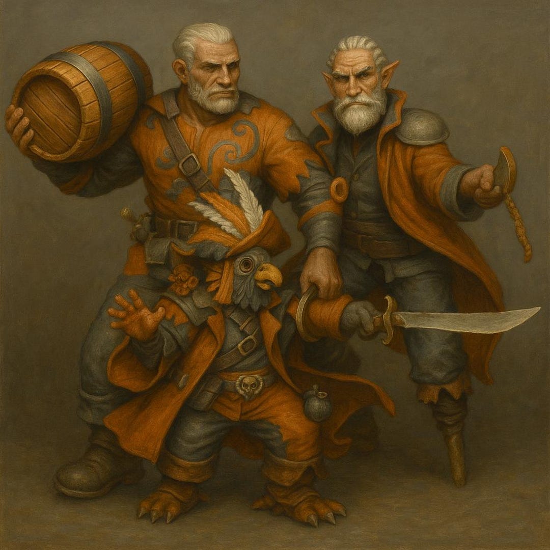 The Pirate Harbour & Accessories | Dnd Townsfolk | STL Miniatures - Etsy