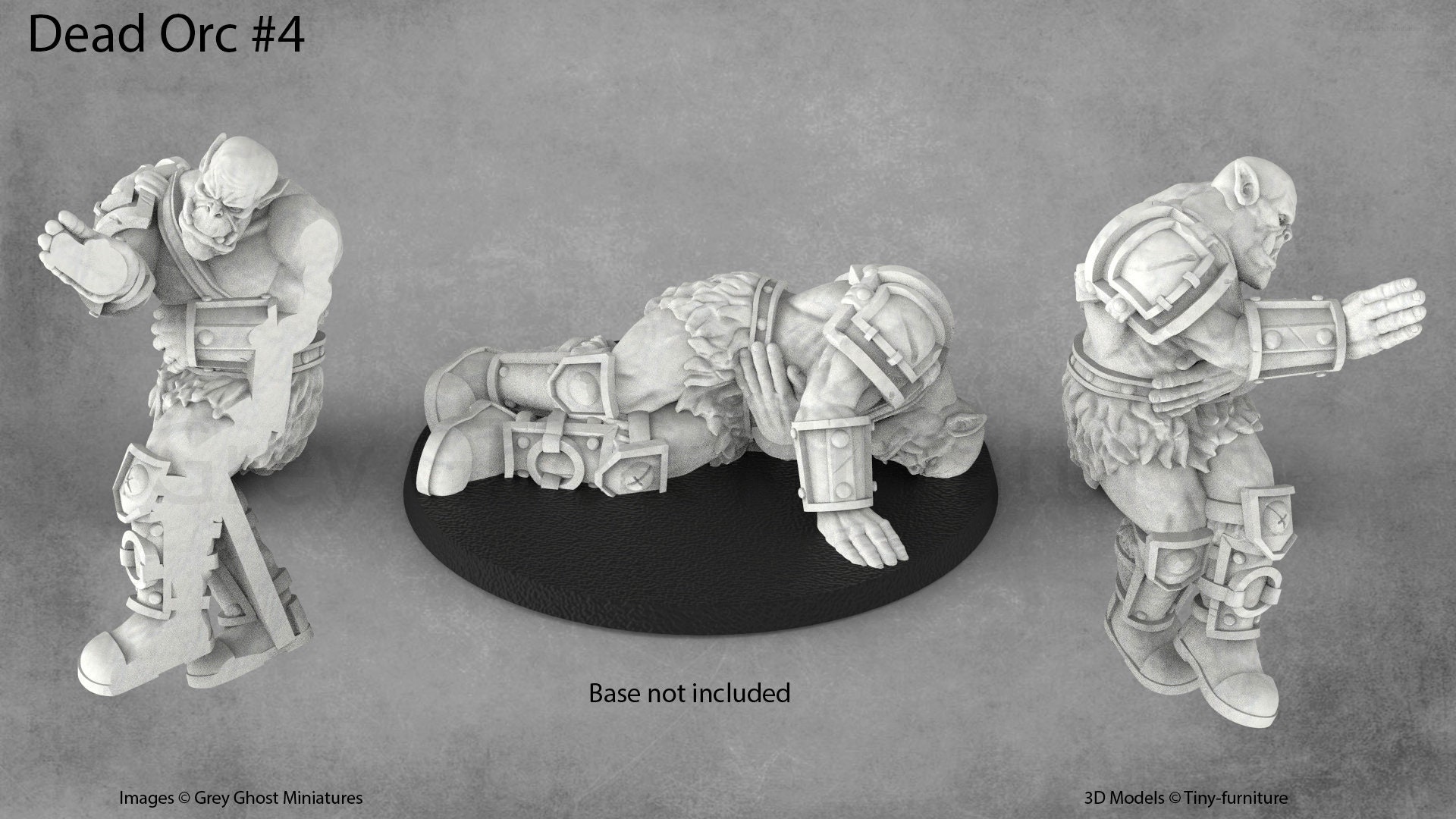 Dead Orc Miniatures Dead Orcs Dying Orcs Dead Miniatures - Etsy UK
