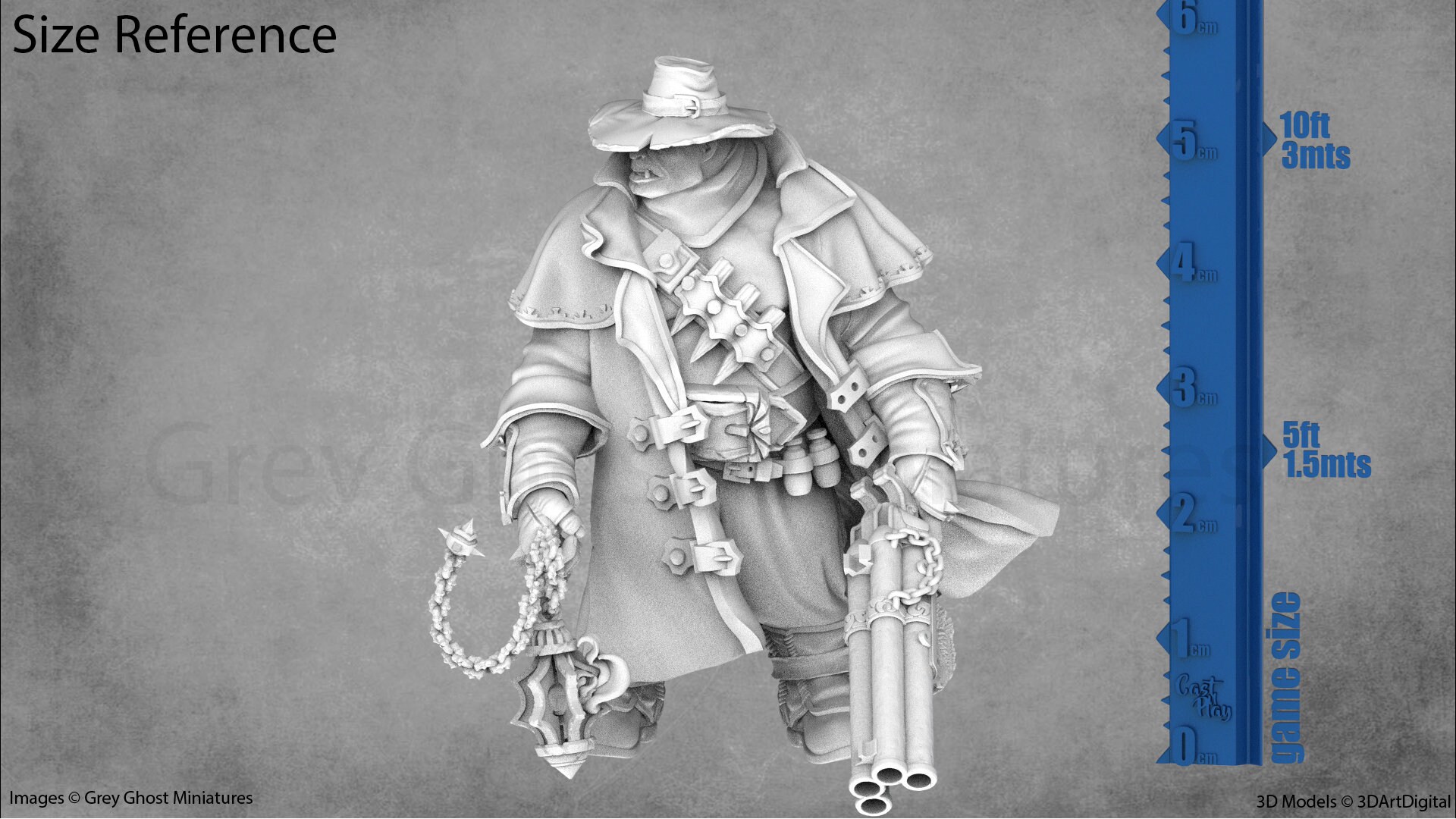 Vampire-hunting Ogre Ogre Miniature the Bringers of Quiet - Etsy