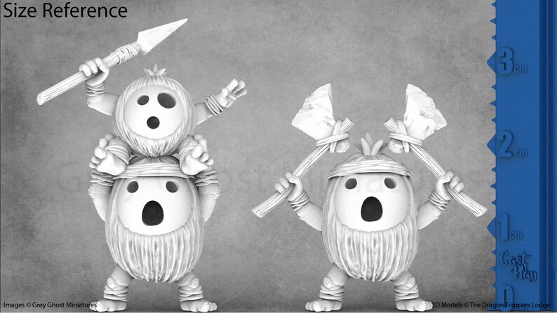 Kakamora, Coconut Monsters | Coconut Shark Miniature | Dragon Trappers ...