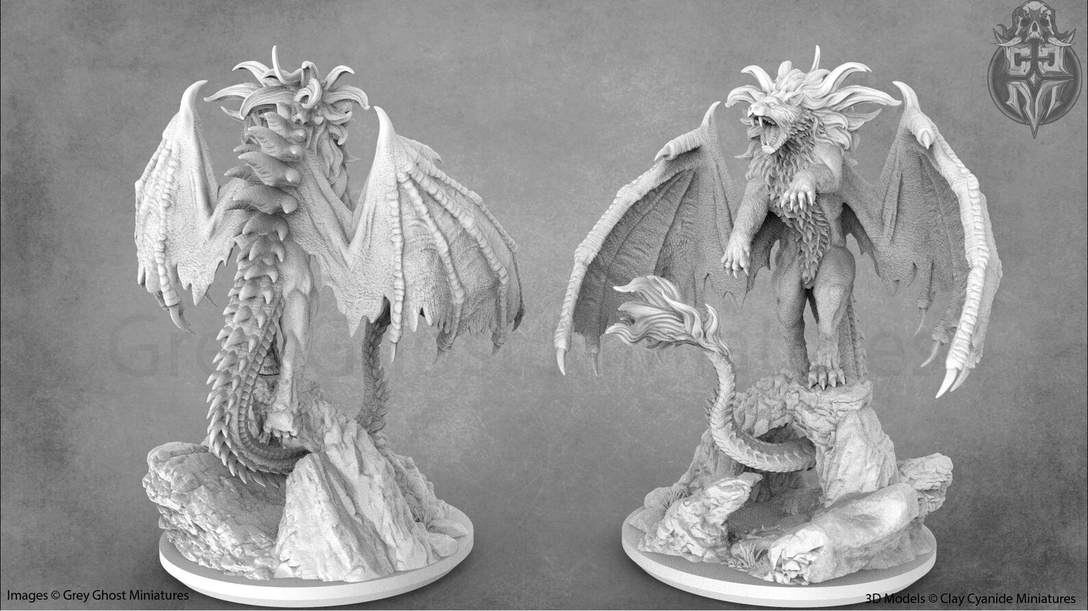 Qióng Qí, Legendary Voracious Beast | Chinese Monster | Clay Cyanide - Etsy